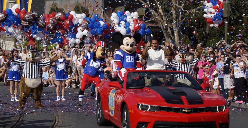 Super Bowl MVP Malcolm Smith at Walt Disney World