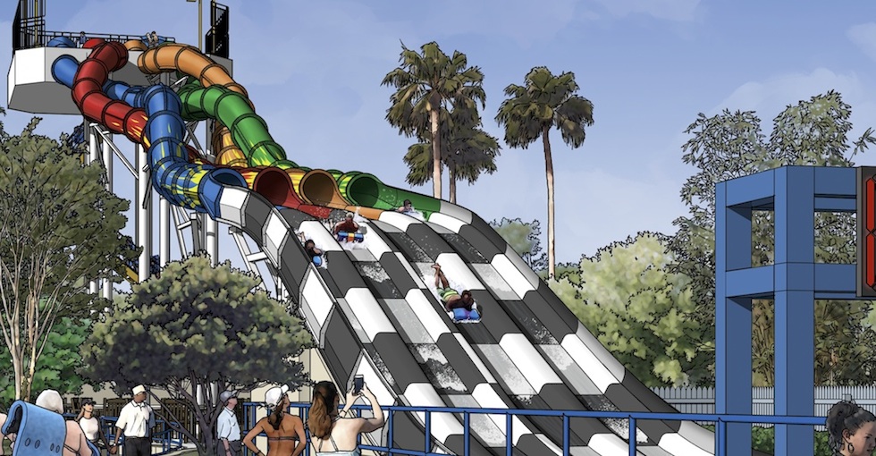 New Wet 'n Wild slide to be the tallest and fastest of its kind ...