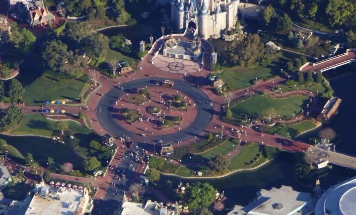 A remodeled Hub coming to the front of Cinderella Castle - Attractions ...
