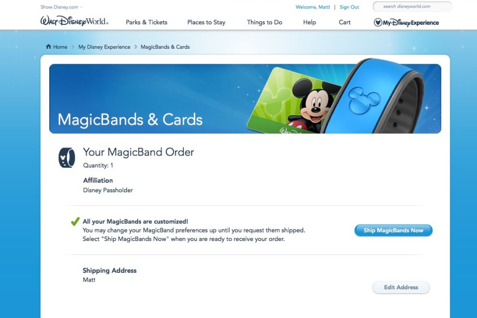 Walt Disney World passholder MagicBands now available