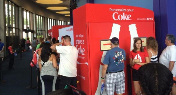 Coke Tour brings free personalized cans to theme parks