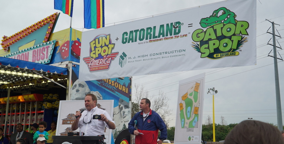 Gatorland will open a new area at Fun Spot America