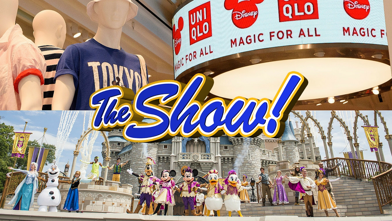 Attractions: The Show - New Disney Shows; UNIQLO store