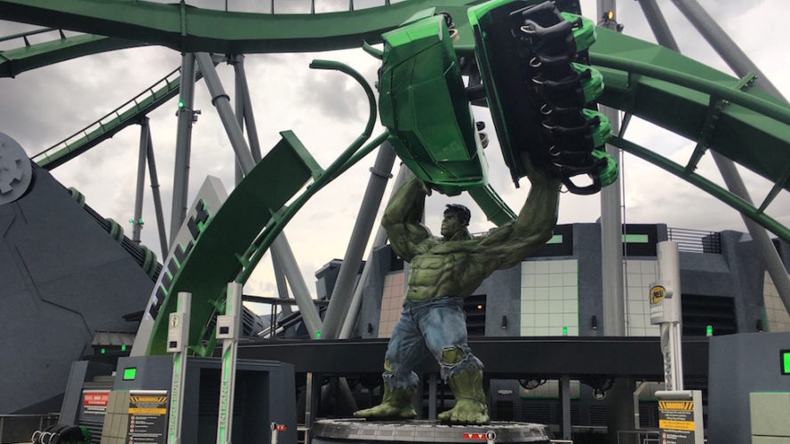 Incredible Hulk Coaster reopens with new enhancements