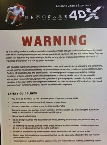 Review: Movies become rides with 4DX at Pointe Orlando