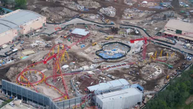 Walt Disney World construction update with aerial photos: Studios ...