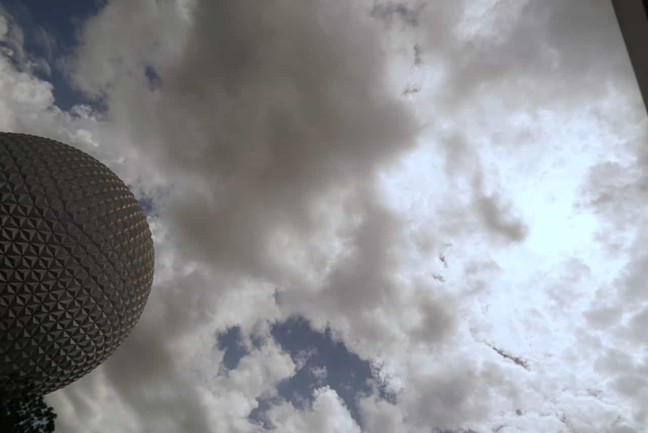 Solar eclipse was uneventful at Disney World, but we got a cool time ...