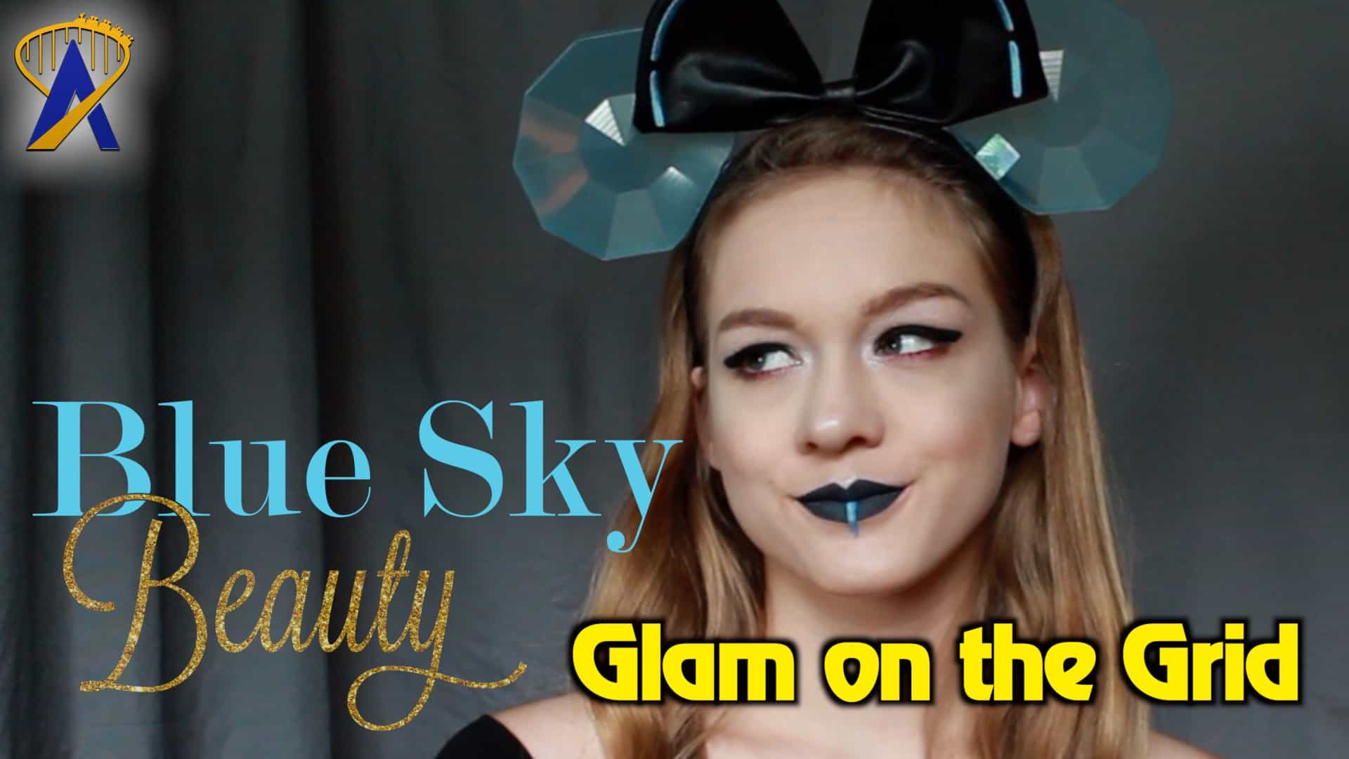 Blue Sky Beauty - 'Tron: Glam on the Grid'