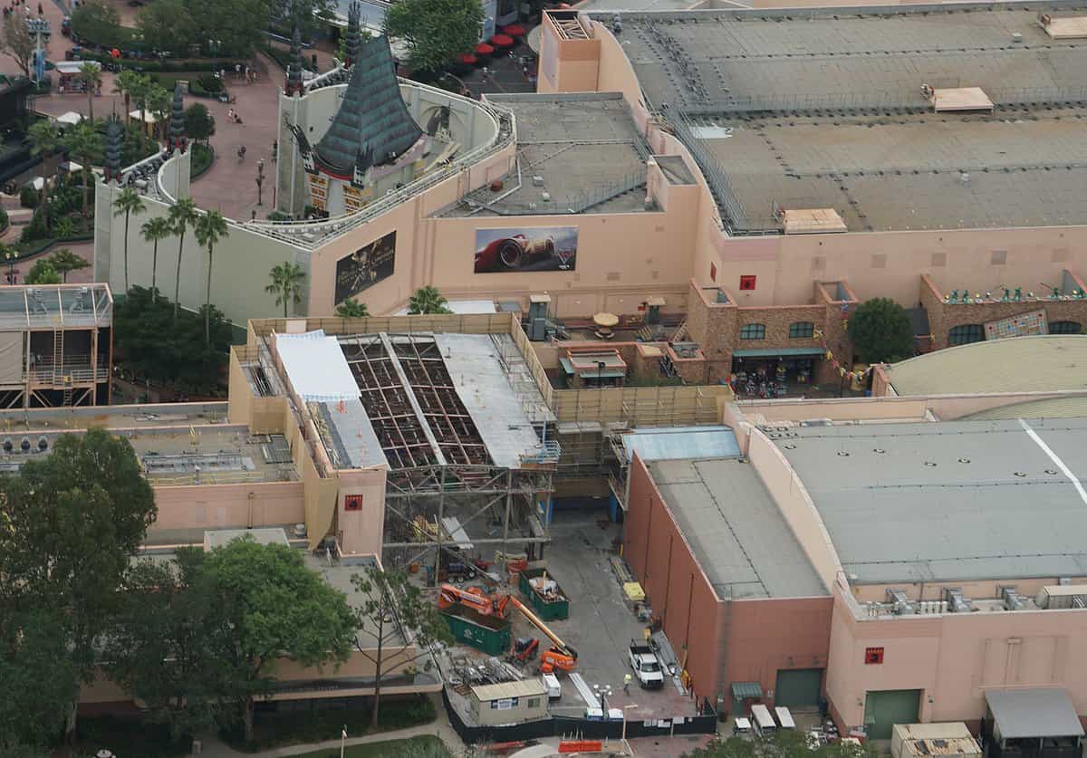 Construction photos around Walt Disney World from above