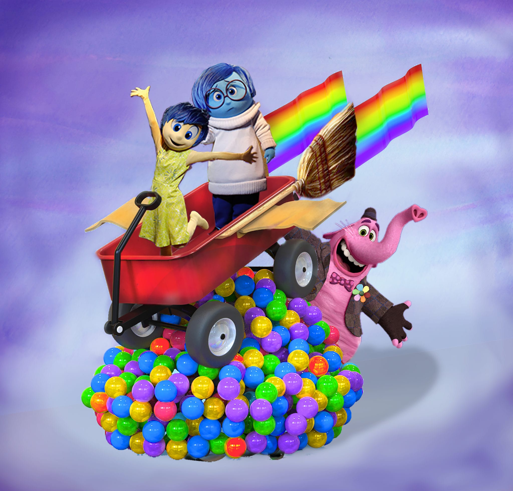 New float elements revealed for Pixar Play Parade during Pixar Fest