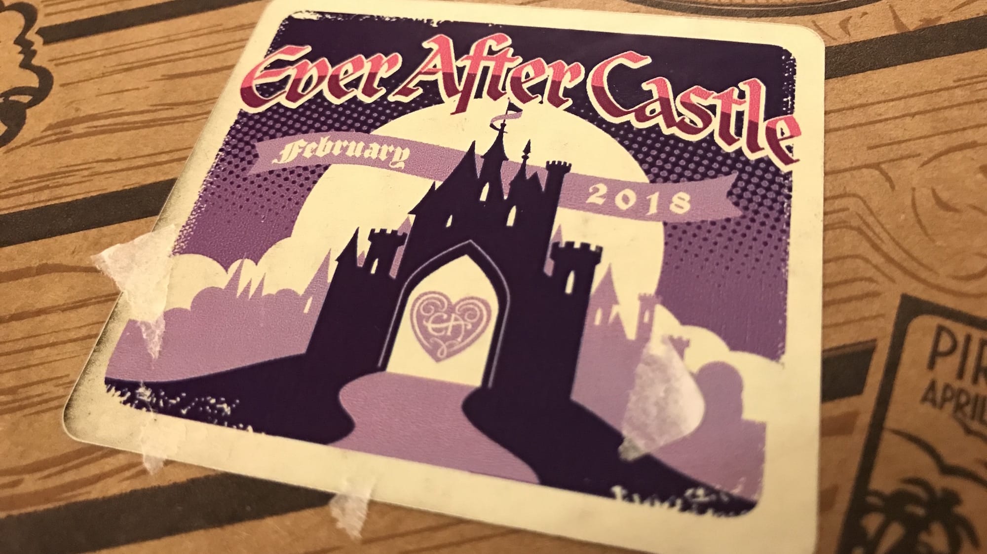 Unboxing Funko's February 2018 Disney Treasures box - Ever After Castle