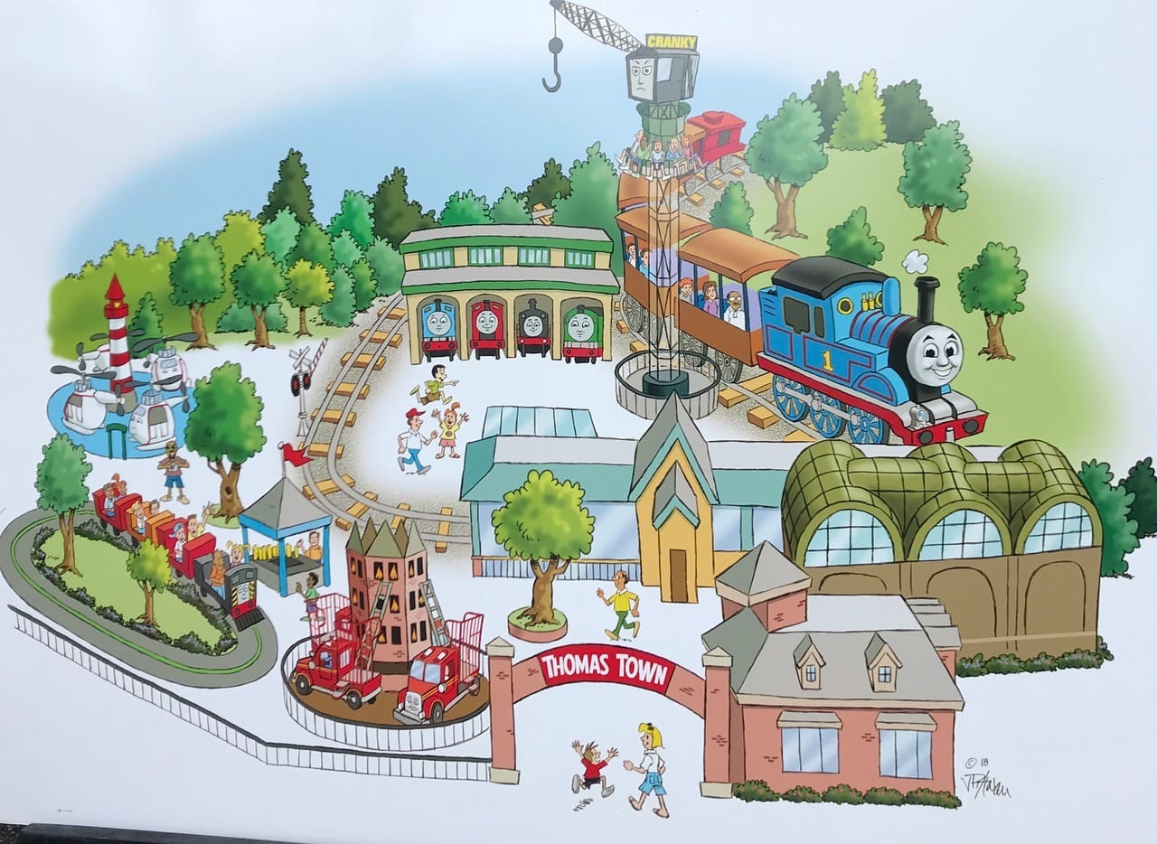 Thomas & Friends debuts new home at Kennywood Park