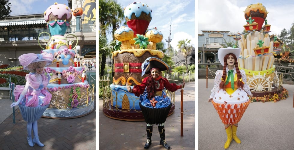 PHOTOS: Mickey’s giant birthday cakes take over Disneyland Paris