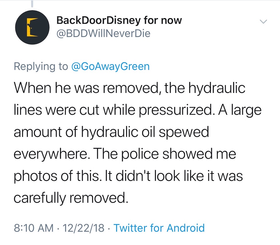 Was Disney’s Buzzy animatronic stolen from Epcot?