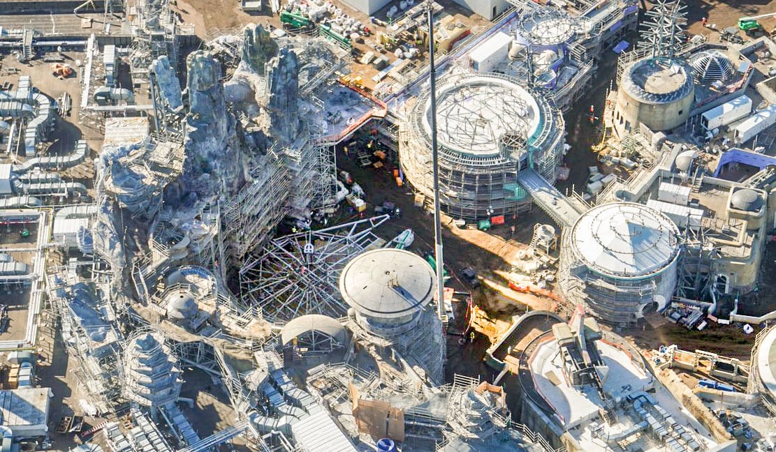 Photo Update: Star Wars: Galaxy's Edge Construction 2018 Year in Review