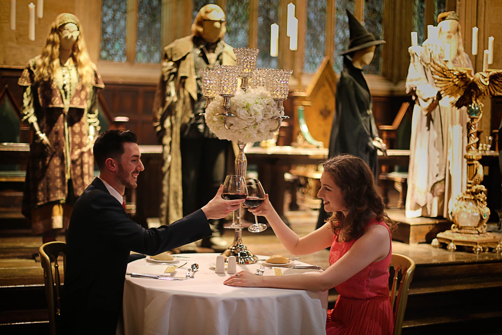Warner Bros. Studio Tour London hosts Valentine's Dinner in the Great Hall