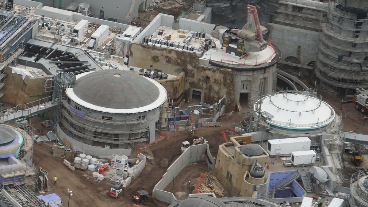 Photo Update: Star Wars: Galaxy's Edge Construction 2018 Year in Review