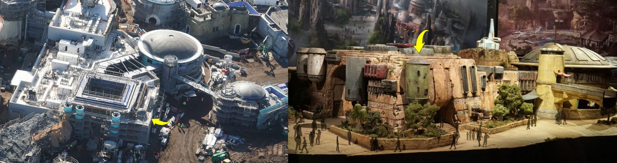 Photo Update: Star Wars: Galaxy's Edge Construction 2018 Year in Review