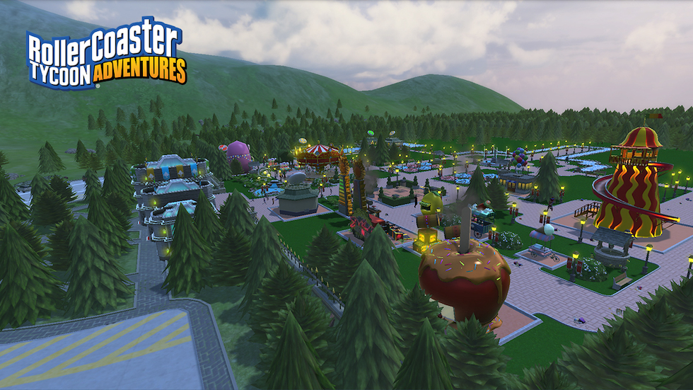 Build the theme park of your dreams with RollerCoaster Tycoon ...