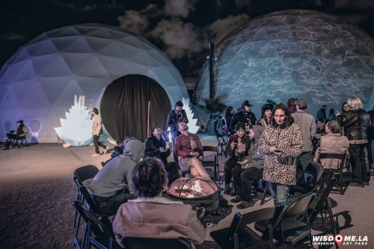 Wisdome immersive art domes now open in Los Angeles