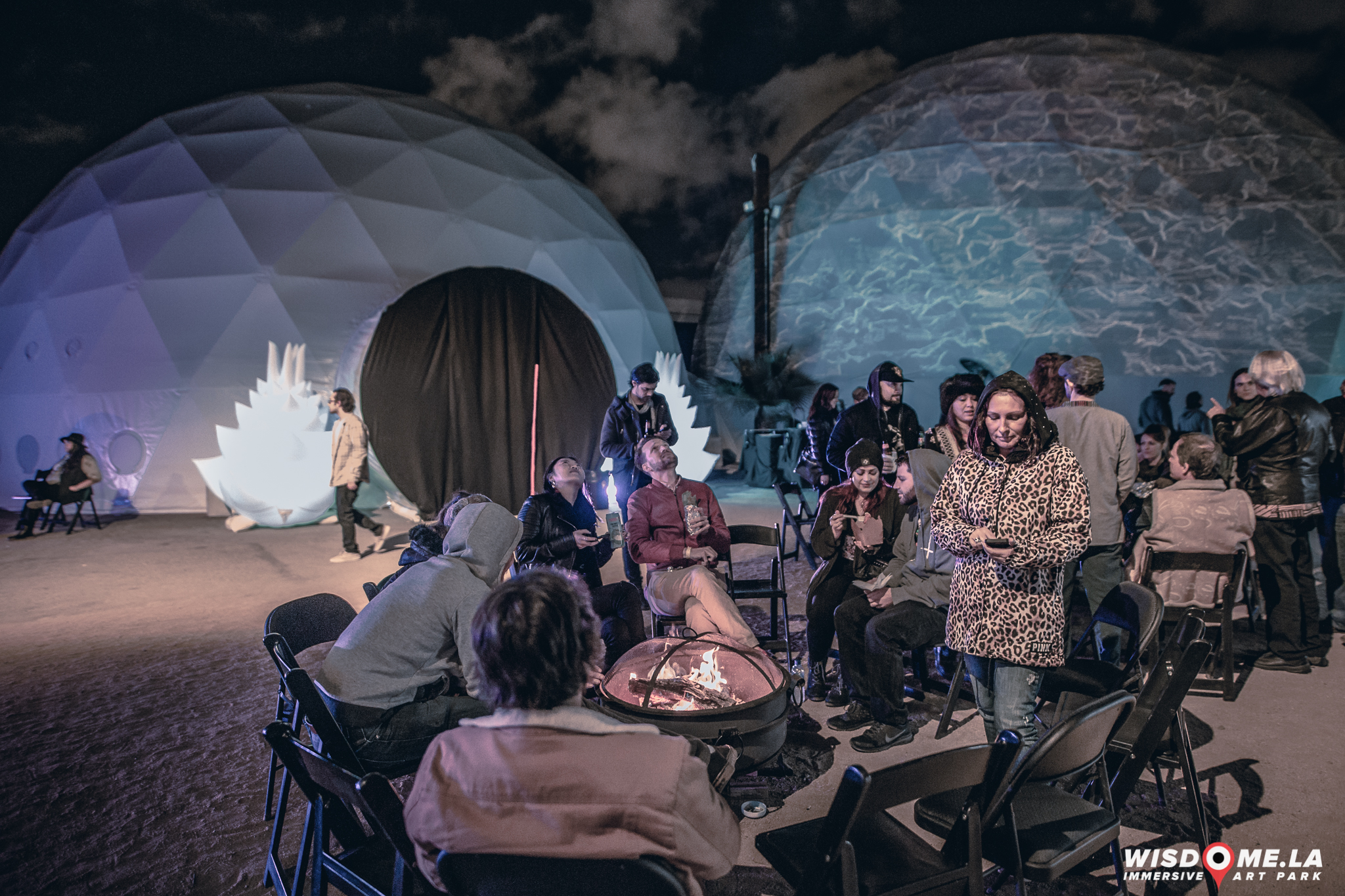 Wisdome immersive art domes now open in Los Angeles