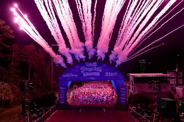 Runner battling paralysis walks final stage of Disney Princess Half ...