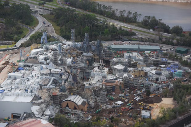 Photo Update: Galaxy's Edge construction is focused on extreme details