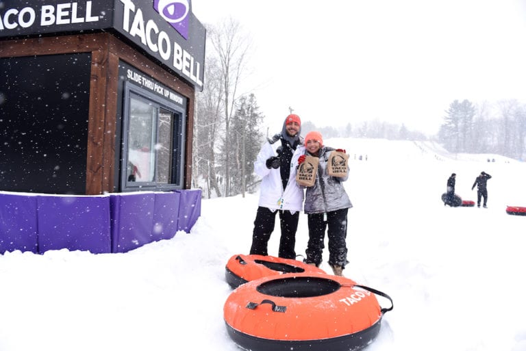 Taco Bell Canada creates world’s first slide-thru take-out window