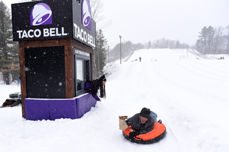 Taco Bell Canada creates world’s first slide-thru take-out window