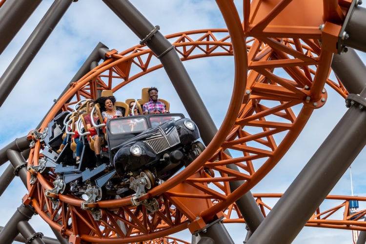 Copperhead Strike double launch coaster now open at Carowinds