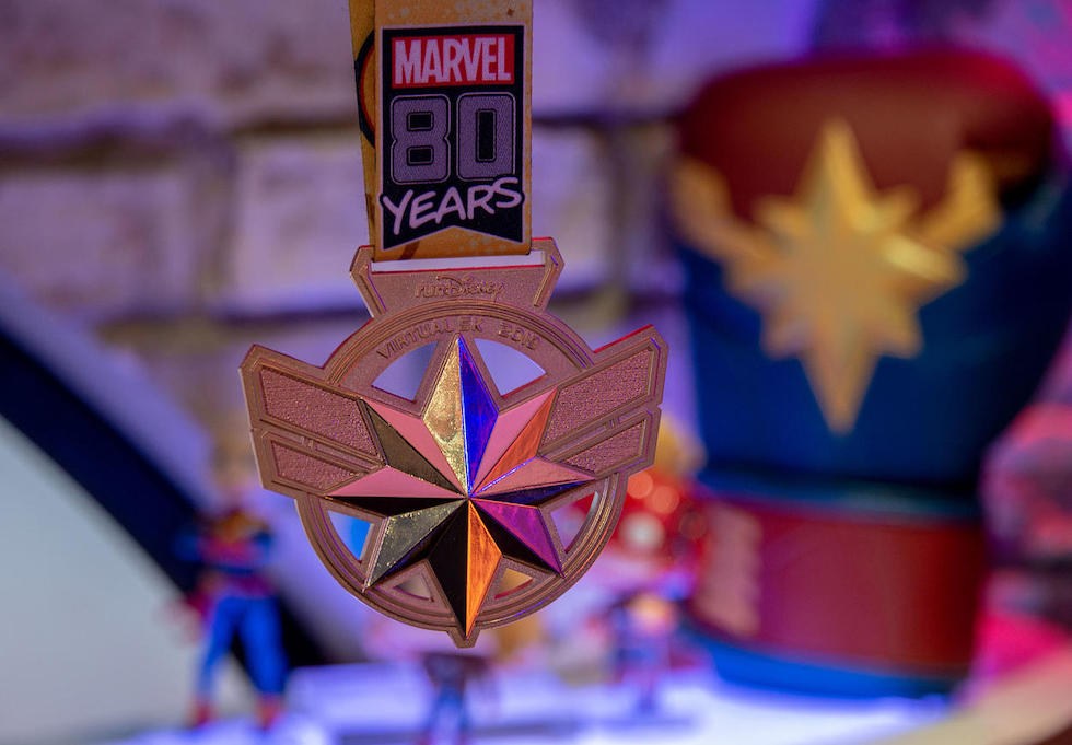 runDisney reveals first Marvel-themed Virtual 5K medals