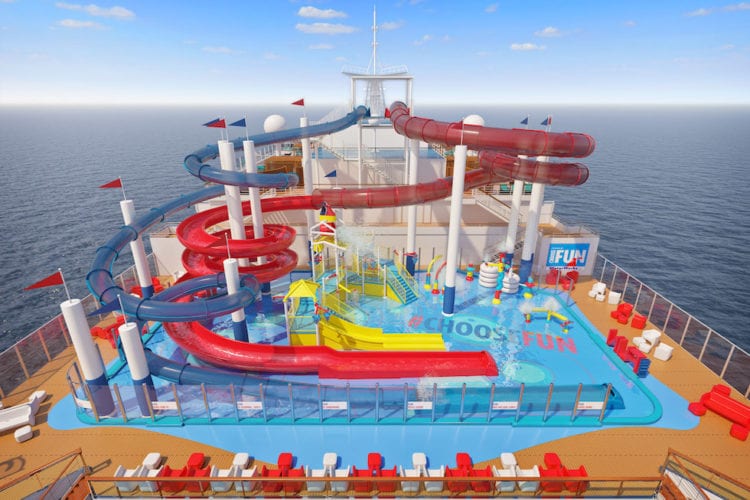 Carnival Cruise Line unveils plans for Choose Fun aqua water park ...