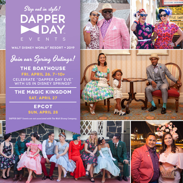 Step out in style for Dapper Day at Marketplace Co-Op in Disney Springs ...