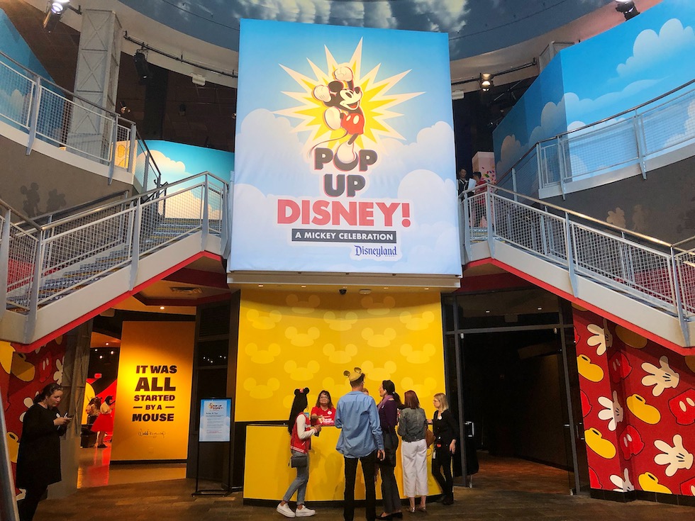 Pop-Up Disney! A Mickey Celebration now open at Downtown Disney