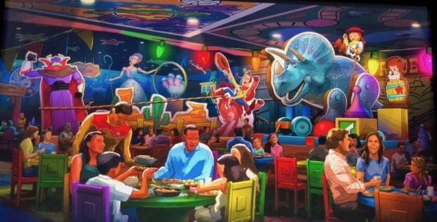 New Roundup Rodeo table service restaurant coming to Toy Story Land at ...