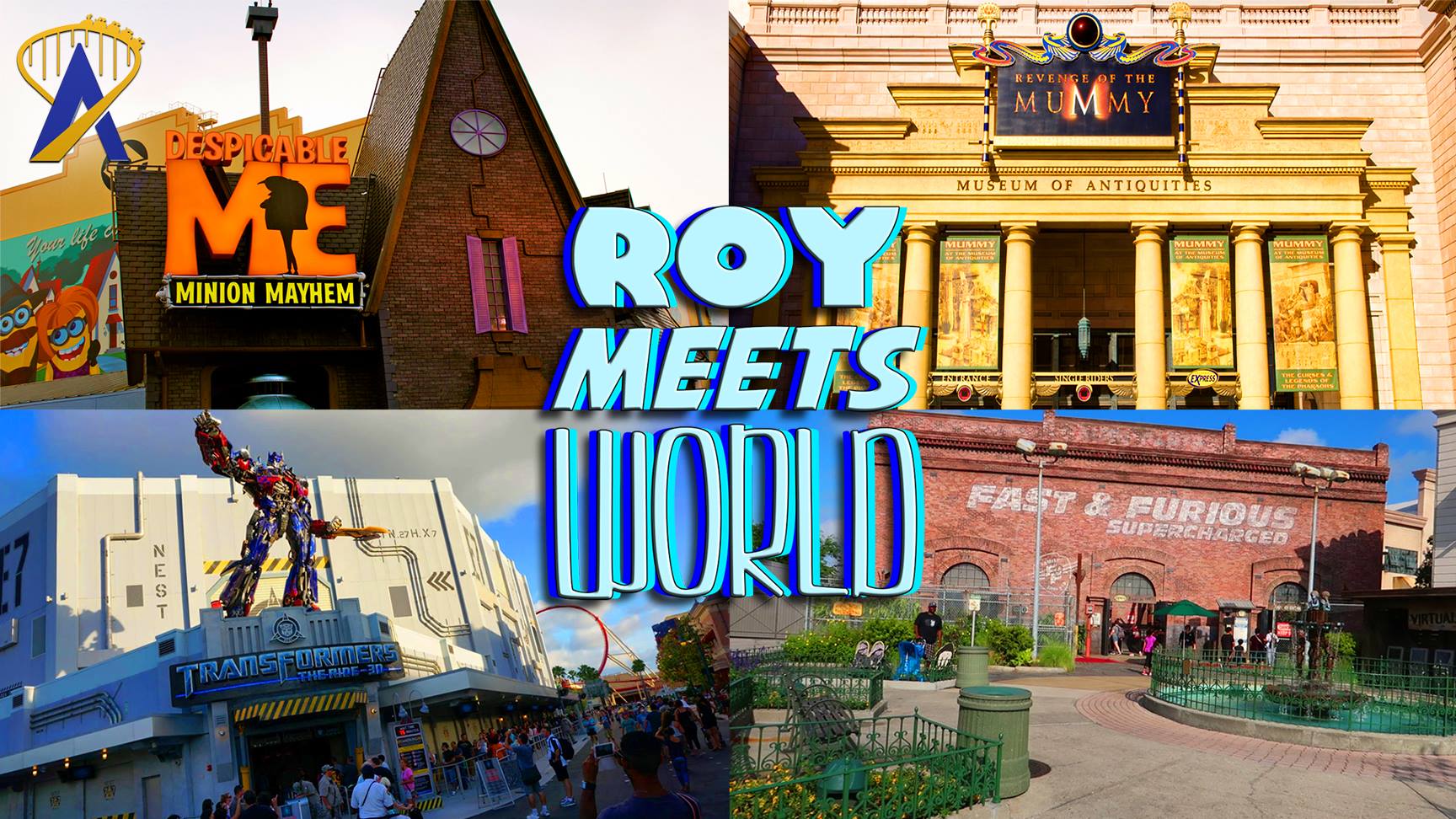 Roy Meets World - One Hour Universal Studios Florida Challenge