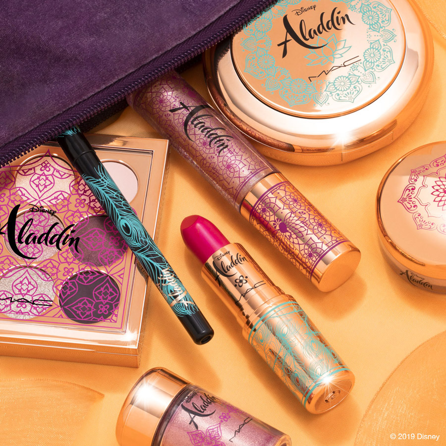 Disney Aladdin Collection by MAC Cosmetics to debut May 15 at Disney ...