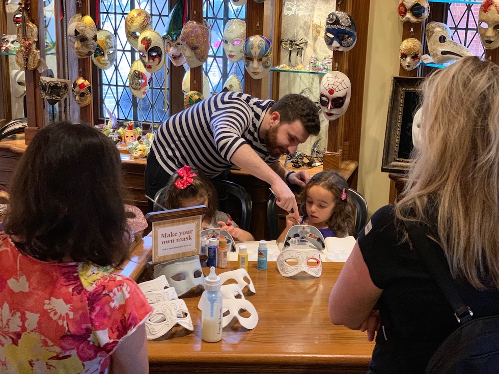 Paint-your-own-mask experience coming to the Italy pavilion at Epcot
