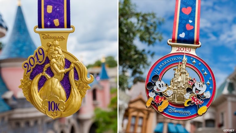 runDisney medals revealed for 2019 Disneyland Paris Run Weekend