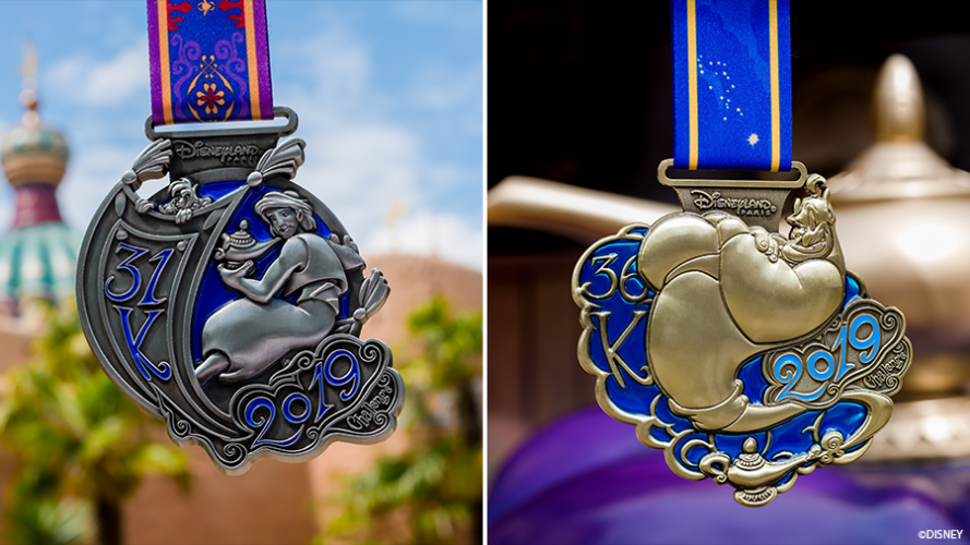 runDisney medals revealed for 2019 Disneyland Paris Run Weekend