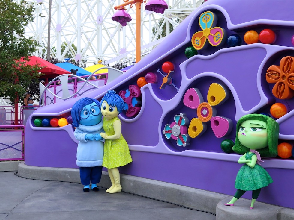 Inside Out Emotional Whirlwind now open in Pixar Pier