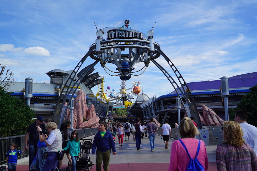 Tomorrowland sign taken down in Magic Kingdom, new look coming soon