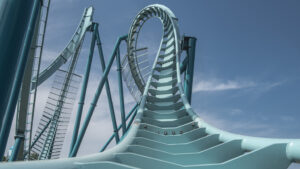 SeaWorld San Diego unveils Emperor dive coaster car