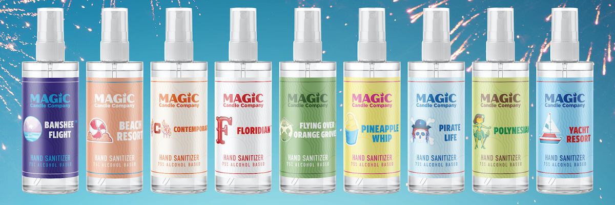 Theme park-inspired hand sanitizers bring memories while fighting germs