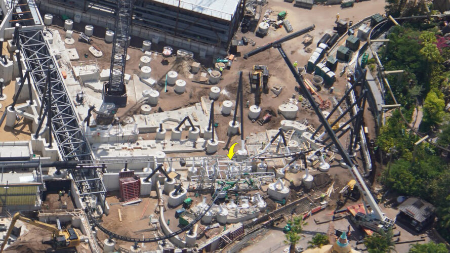 Photo Update: Jurassic Park ‘Velocicoaster’ makes amazing progress