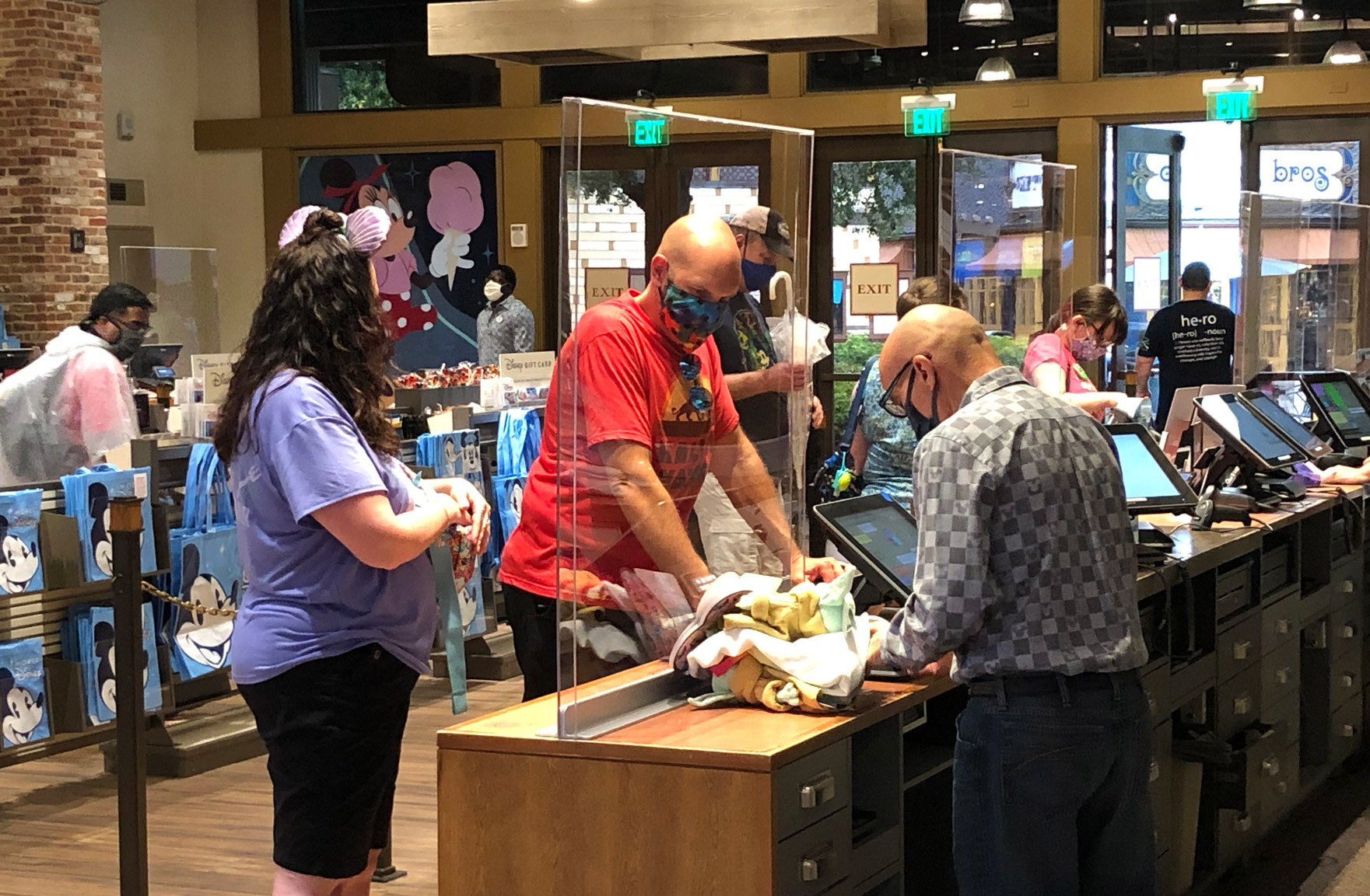 World of Disney store reopens with new safety procedures