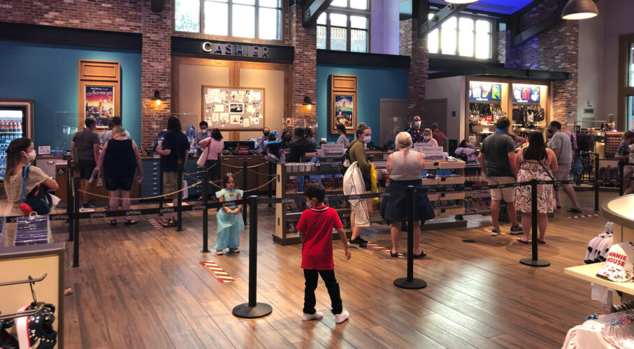 World of Disney store reopens with new safety procedures
