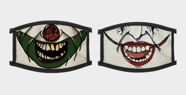 Visit Universal in spooky style with these HHN-inspired face masks