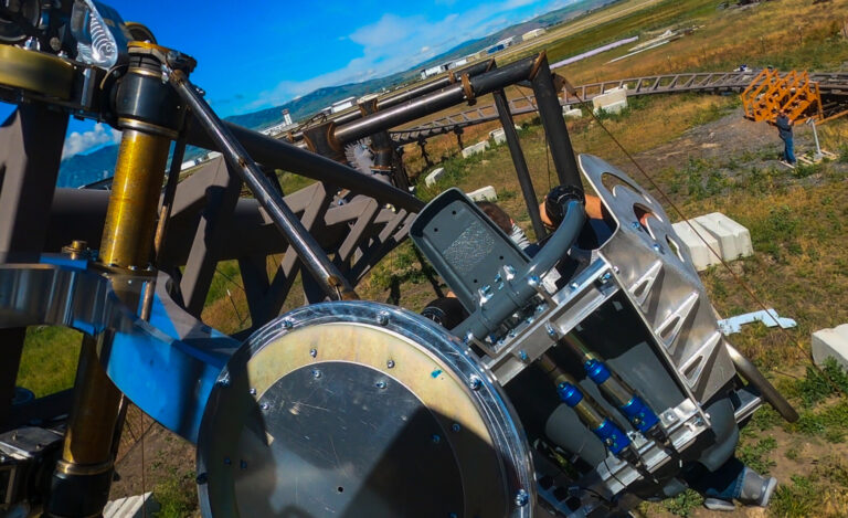 My test ride on Axis, the next evolution of roller coaster