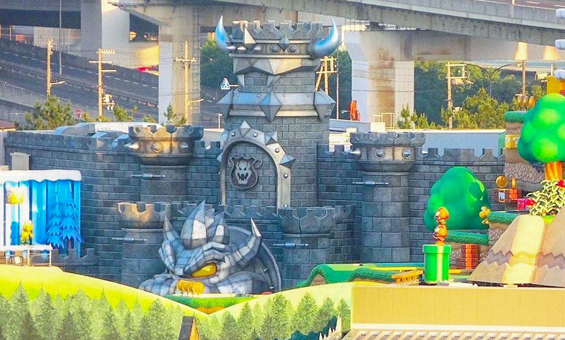 Photo Update: Super Nintendo World in Japan tests new effects